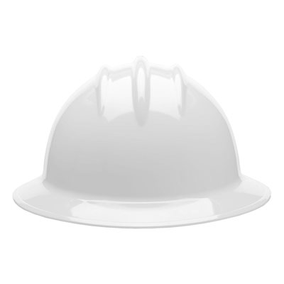 Bullard XL Full Brim Extra Large Hard Hat w / Staz On