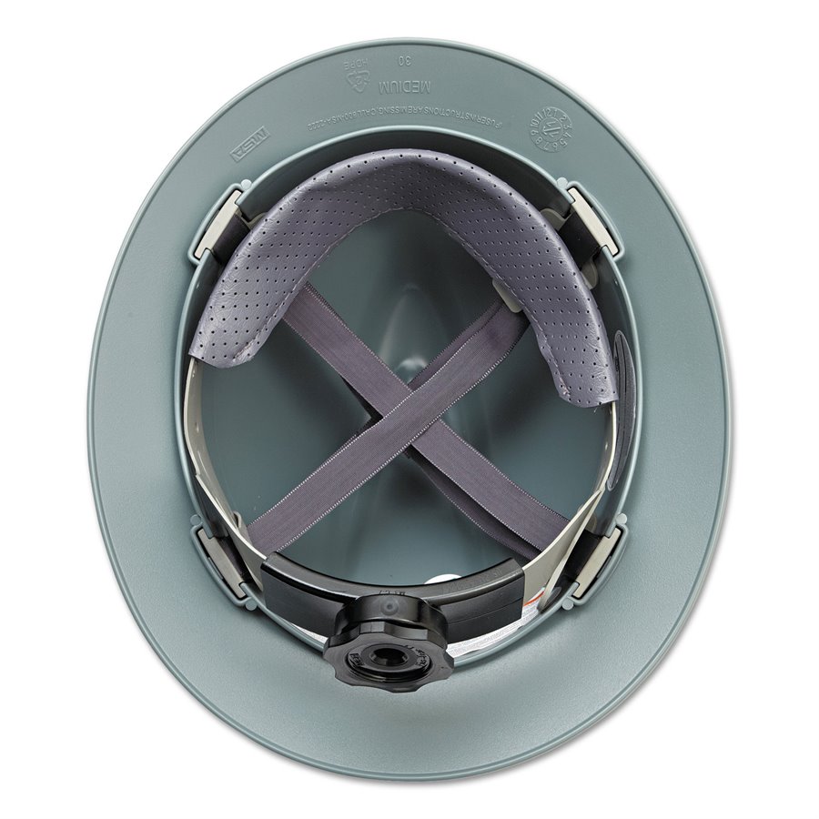 MSA V-Gard Full Brim Hard Hat w / Fas-Trac Suspension